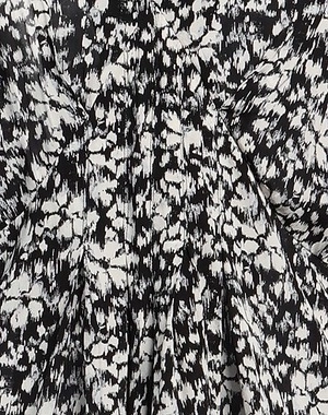 Isabel Marant Étoile Floral Print Long Sleeve V-neck Top