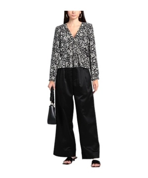 Isabel Marant Étoile Floral Print Long Sleeve V-neck Top