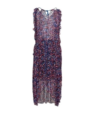 Isabel Marant Étoile Colorful Sleeveless Dress - Black