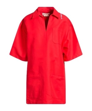 Marni Oversized Embroidered T-shirt Dress