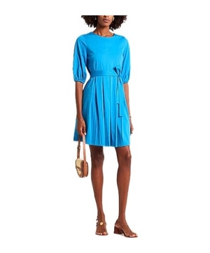 Max Mara Ruched And Pleated Midi Dress