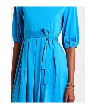 Max Mara Ruched And Pleated Midi Dress