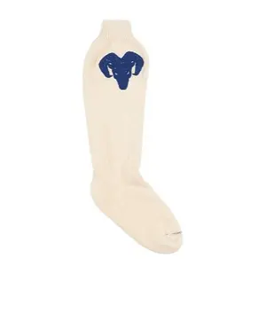 MAISON MARGIELA Simple Knitted Socks - Blue