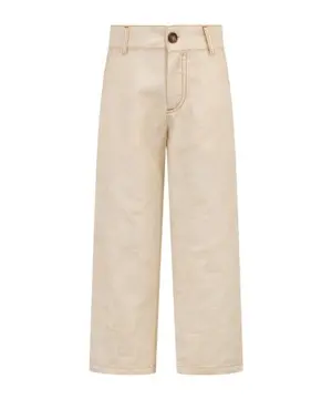 Etro Cotton And Linen-blend Jacquard Trousers With Floral Paisley Motif - Nude