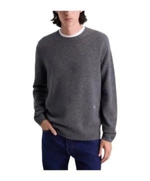 SPORTY  RICH Sporty & Rich Embroidered Logo Crew Neck Sweater