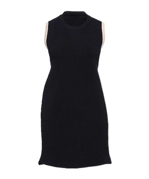 Jacquemus Sleeveless Fitted Knit Dress - Blue