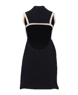 Jacquemus Sleeveless Fitted Knit Dress - Blue