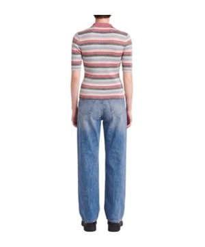 GANNI Polo Shirts - Pink