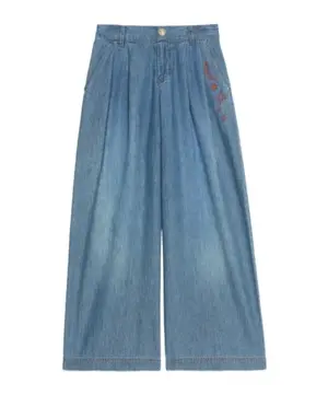 Zadig&Voltaire Embroidered Cropped Jeans