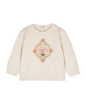 Etro Embroidered Cotton Sweatshirt - White