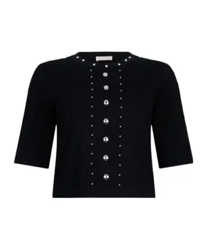 Liu Jo Stud-embellished Knit Top