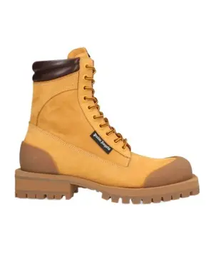 Palm Angels Lace-up High-top Lug Sole Boots