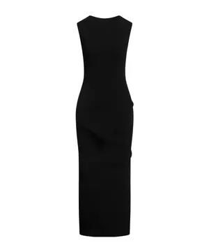 Rick Owens Sleeveless Mock Neck Knit Dress