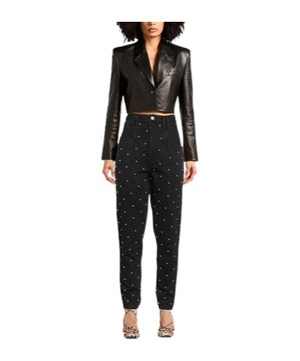 Isabel Marant Étoile Studded Tapered Jeans