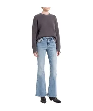 DIESEL® Mid-rise Flared Jeans - Blue