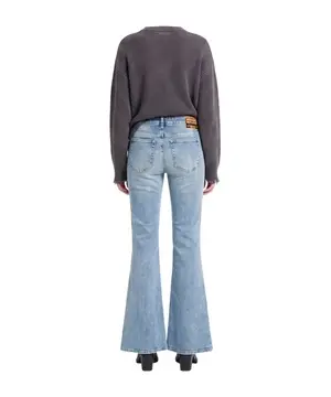 DIESEL® Mid-rise Flared Jeans - Blue