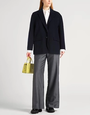 Max Mara Single-breasted Felt Blazer
