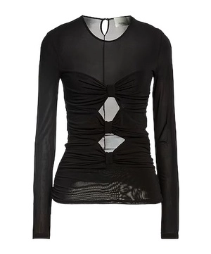 Isabel Marant Étoile Stretch Jersey Long Sleeve Top