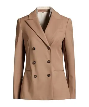 Brunello Cucinelli Solid-color Wool Suit - Camel