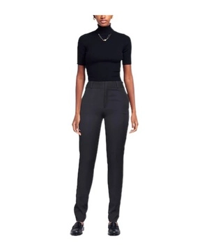 Saint Laurent Minimalist Solid Trousers