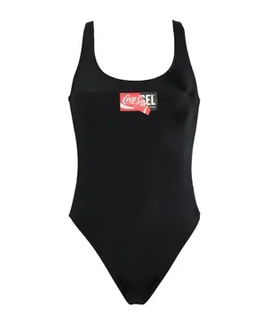 DIESEL® Printed Swimsuit - Black