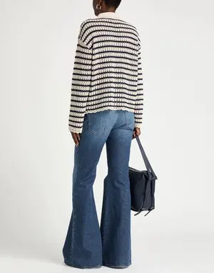 Rag & Bone Striped Long-sleeve Knit Sweater