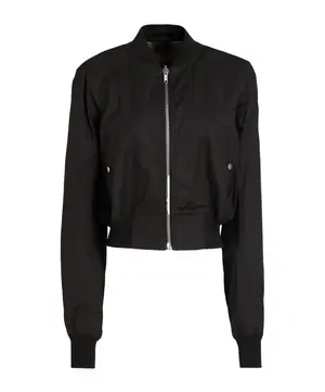 Rick Owens Multicolor Lightweight Baseball Jacket - Black