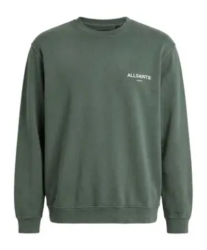 ALLSAINTS Halcyon Logo Crew-neck Sweatshirt - Black