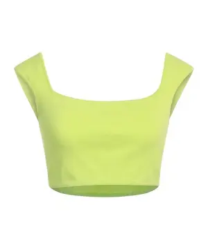 Sportmax Sleeveless Cropped Knit Top - Green