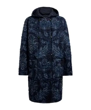 Etro Reversible Quilted Coat With Paisley Print