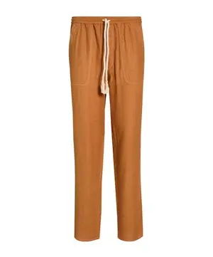 Isabel Marant Étoile Solid Color Webbing Pants - Brown