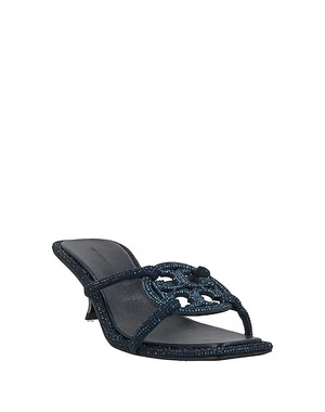 Tory Burch Minimal Low-heel Embellished Sandals
