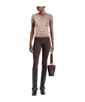 DIESEL® Printed T-shirts - Camel