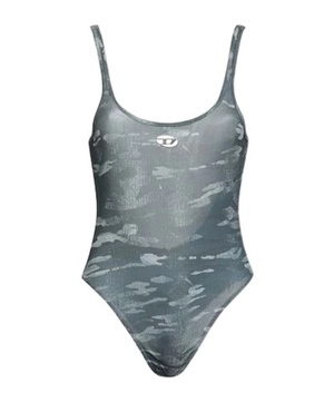 DIESEL® Camo Print Swimsuit - Charcoal-grey
