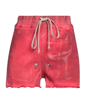 Rick Owens Denim Hot Pants With Embellishments
