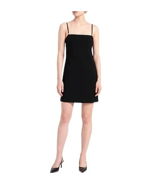 Sportmax Solid Sleeveless Dress - Black