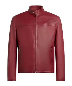 Etro Nappa Leather Zip-up Jacket