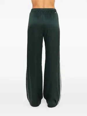The Upside Marnie Wide-leg Silk Trousers