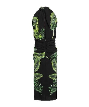 Dolce & Gabbana Sleeveless Printed Crepe Dress