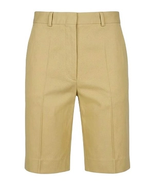 Sportmax Minimal Solid Shorts - Camel
