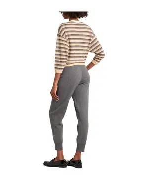 Burberry Solid Color Sweatpants - Grey