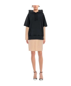 MAISON MARGIELA Two-tone Hooded Dress