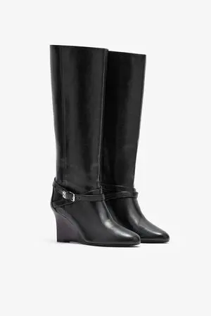 GANNI Kat Wedge Boots