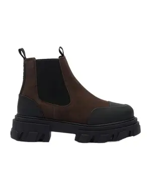 GANNI Chelsea Boots - Brown