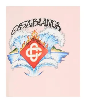 Casablanca Graphic-print Crew-neck Sweatshirt