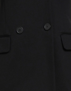 Sportmax Minimal Double-breasted Blazer