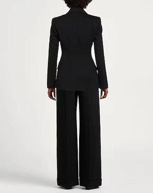 Sportmax Minimal Double-breasted Blazer