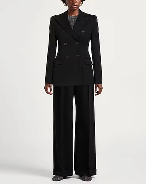 Sportmax Minimal Double-breasted Blazer
