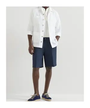 Brunello Cucinelli Délavé Bermuda Shorts