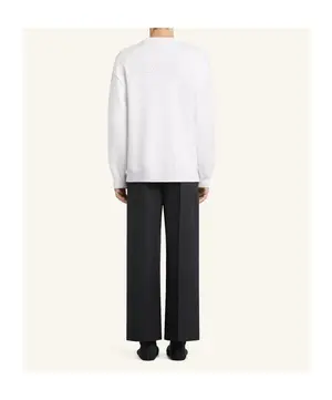 COURREGES Chest-pocket Crew-neck Sweater